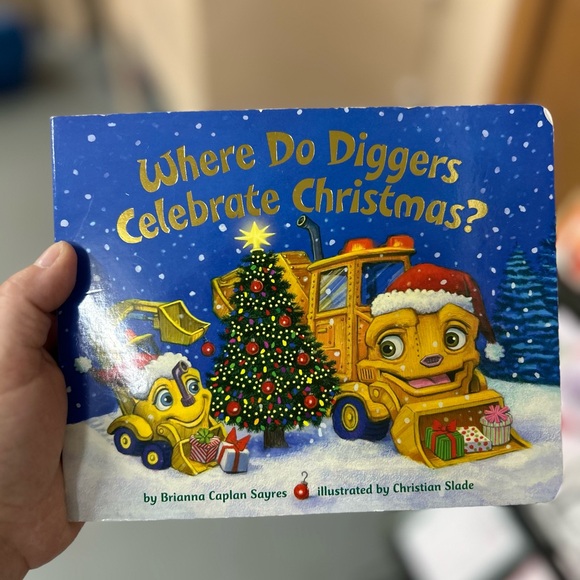 Other | Where Do Diggers Celebrate Christmas Childrens Book | Poshmark